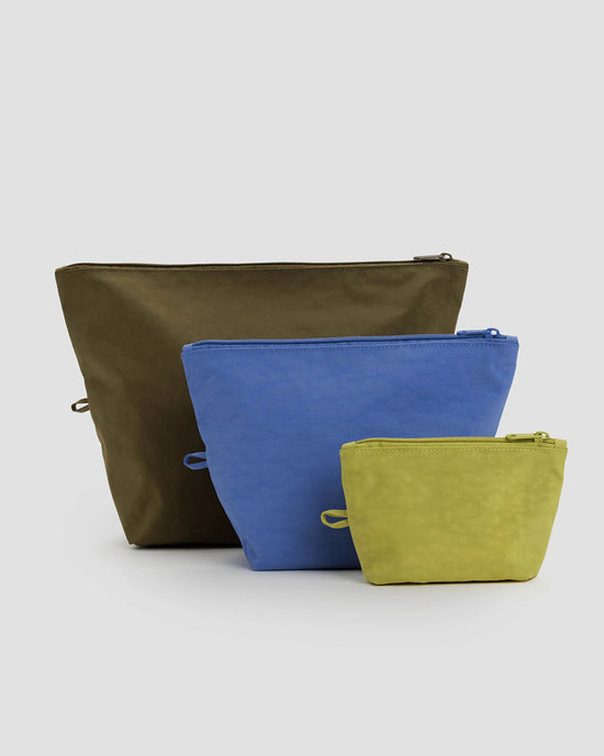 Baggu Go Pouch Set: A Versatile, Light, Sustainable Travel Solution ...