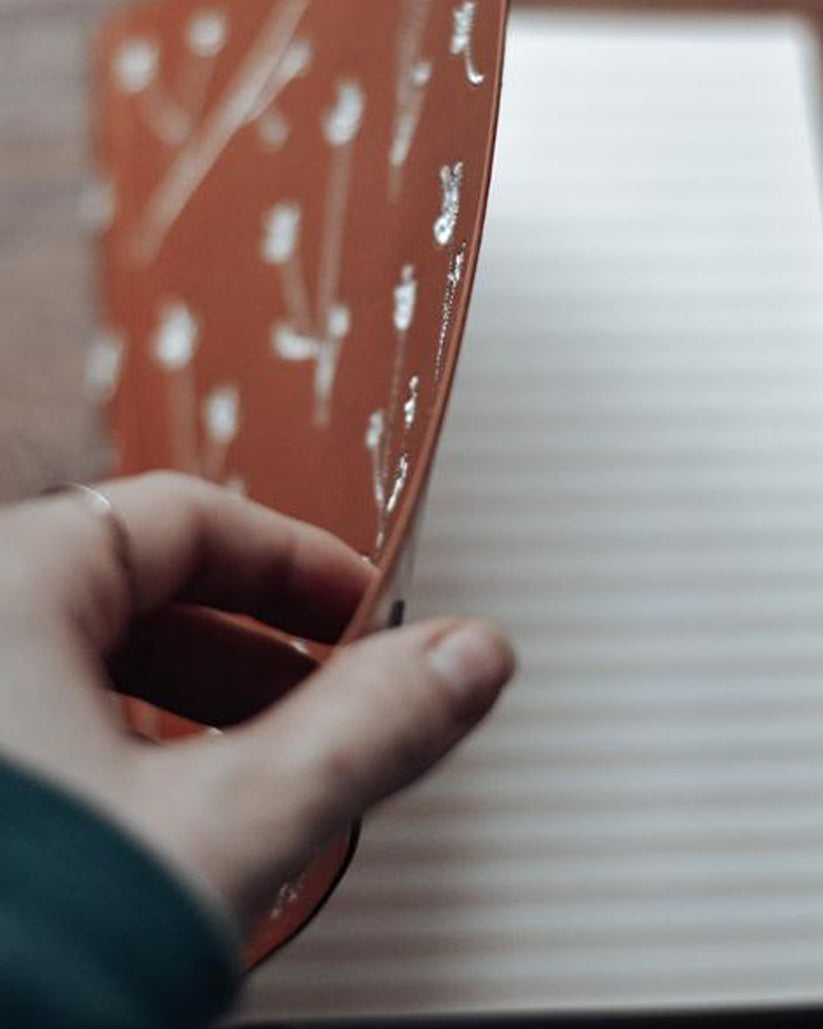 Denik Samantha Embroidered Layflat Lined Journal – BrandsWalk