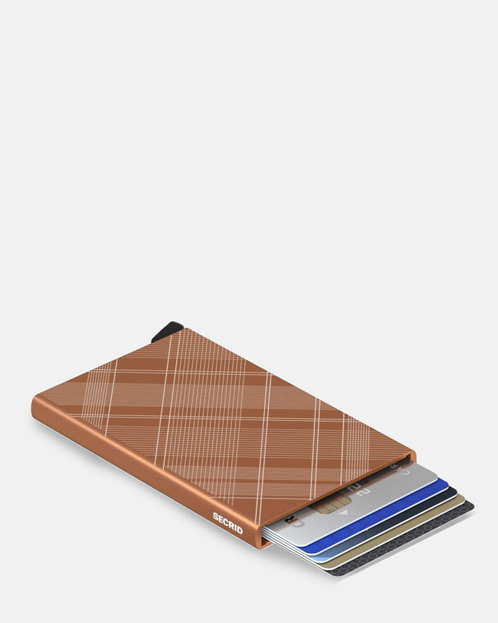 Secrid Card Protector Laser Tartan Rust – BrandsWalk